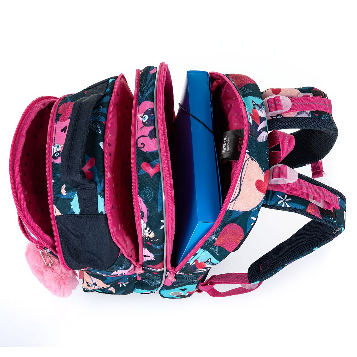 TOPGAL - Školní batoh COCO - KOČKY | BotkyDětem.cz