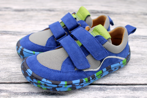FRODDO Barefoot - tenisky, BLUE ELECTRIC | BotkyDětem.cz